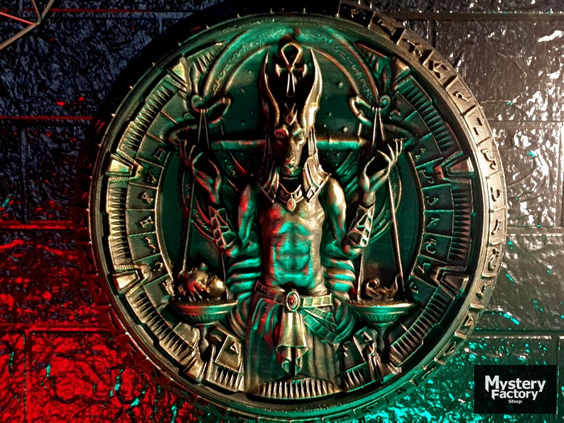 ANUBIS ALTAR Altar Decor Wall Art Mystical Decoration - Etsy