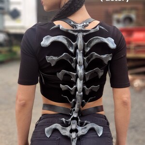 Xenomorph Spine | Rave Outfit | Cyber Outfit | Biomechanical | Alien ...