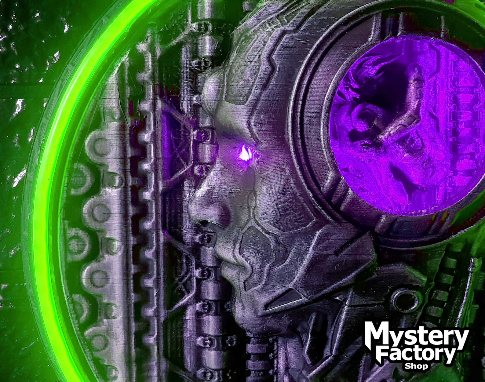 NEON Cyberpunk LAMP Gamer Decor Sci-fi Wall Art - Etsy