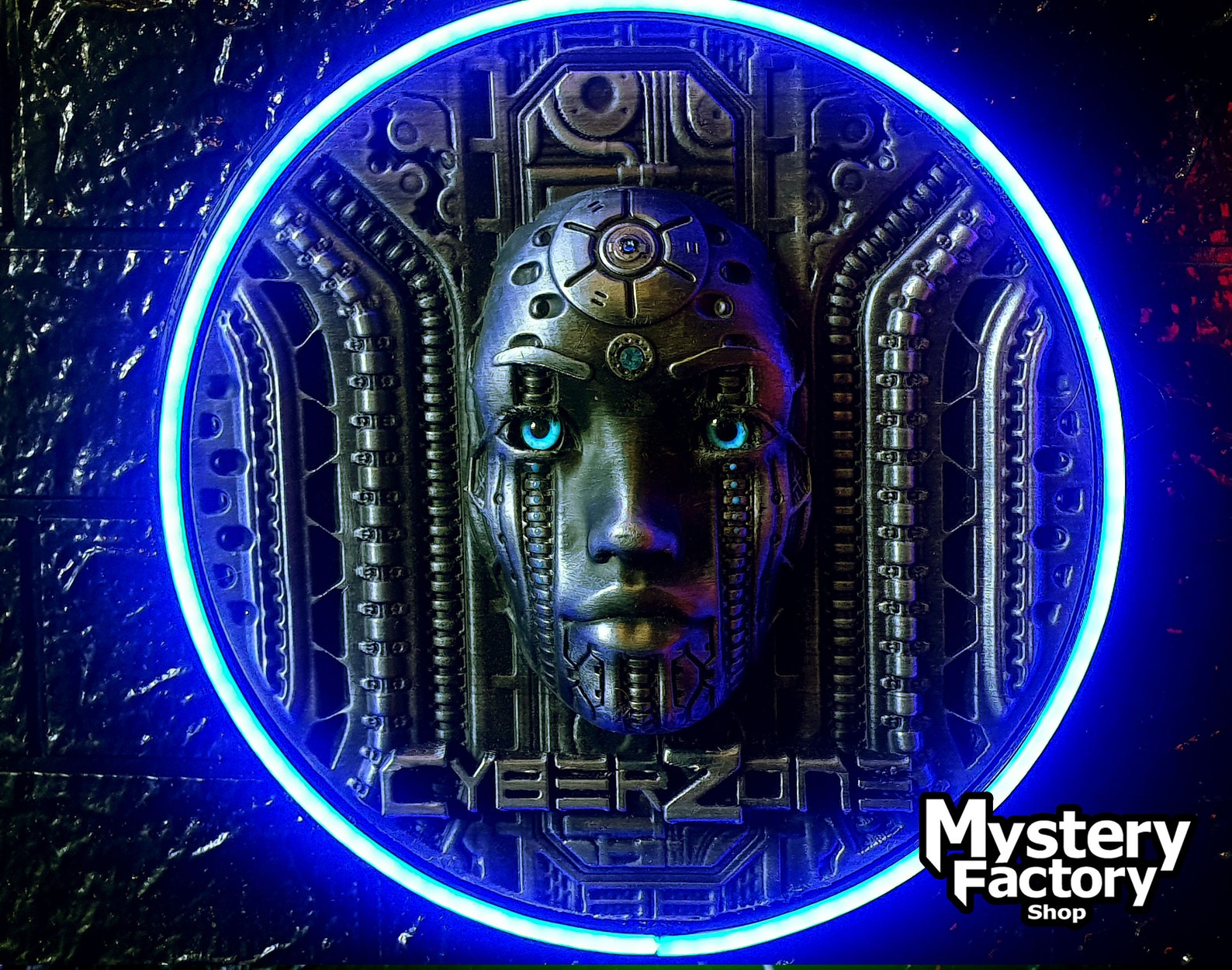 NEON Cyberpunk LAMP Led Gamer Decor Sci-fi Wall Art - Etsy France