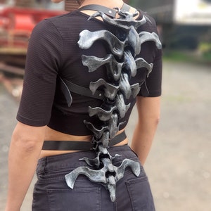 Xenomorph Spine | Rave Outfit | Cyber Outfit | Biomechanical | Alien ...