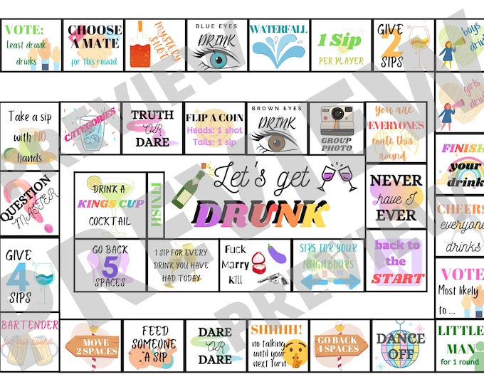 Drinking Game SVG Fileinstant Download DIGITAL ONLY - Etsy