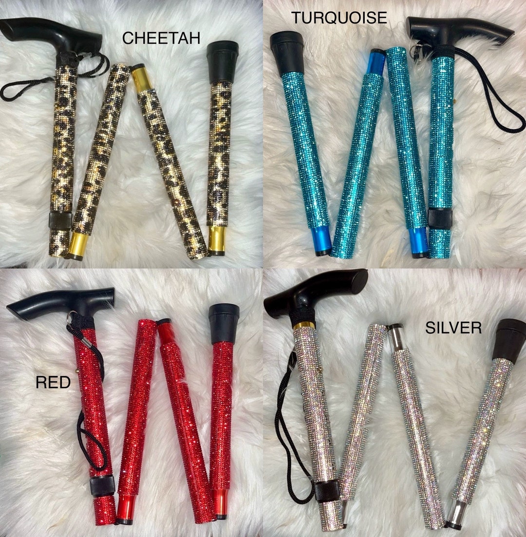 Bling Walking Cane - Etsy