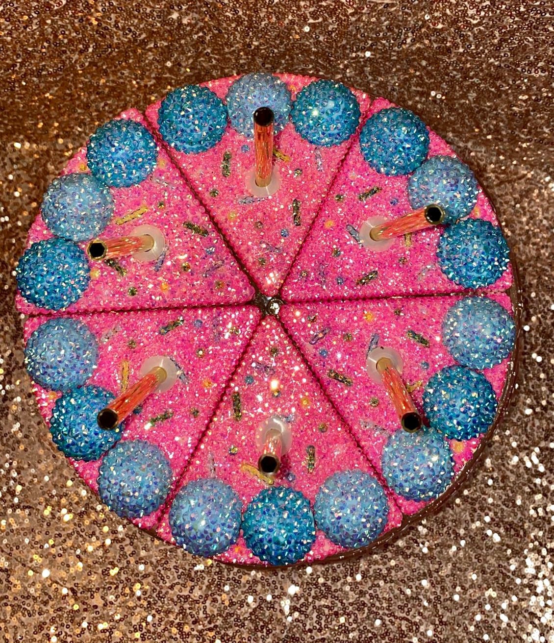 Bedazzled Cake Cups - Etsy