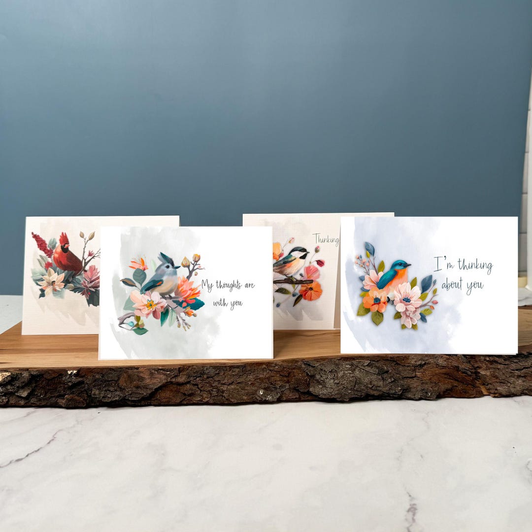 Thinking of You Notecards Set of 12 | Sympathy Cards for Friend ...