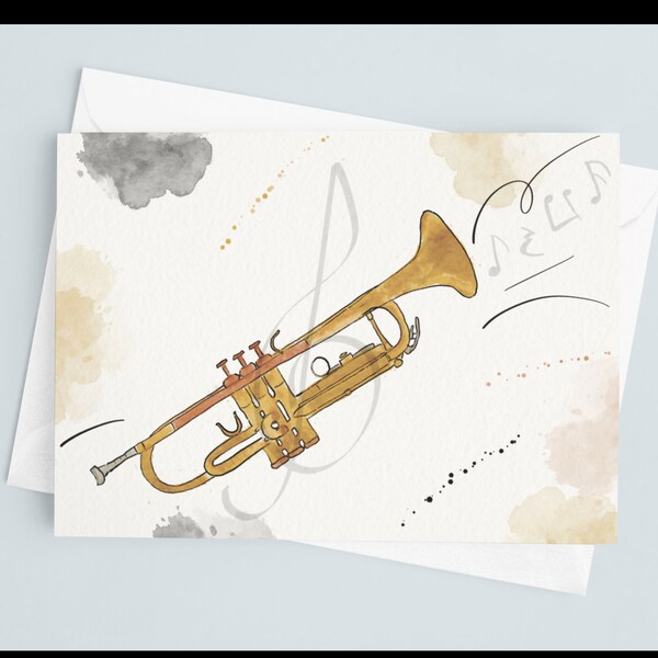 Trumpet Art - Etsy