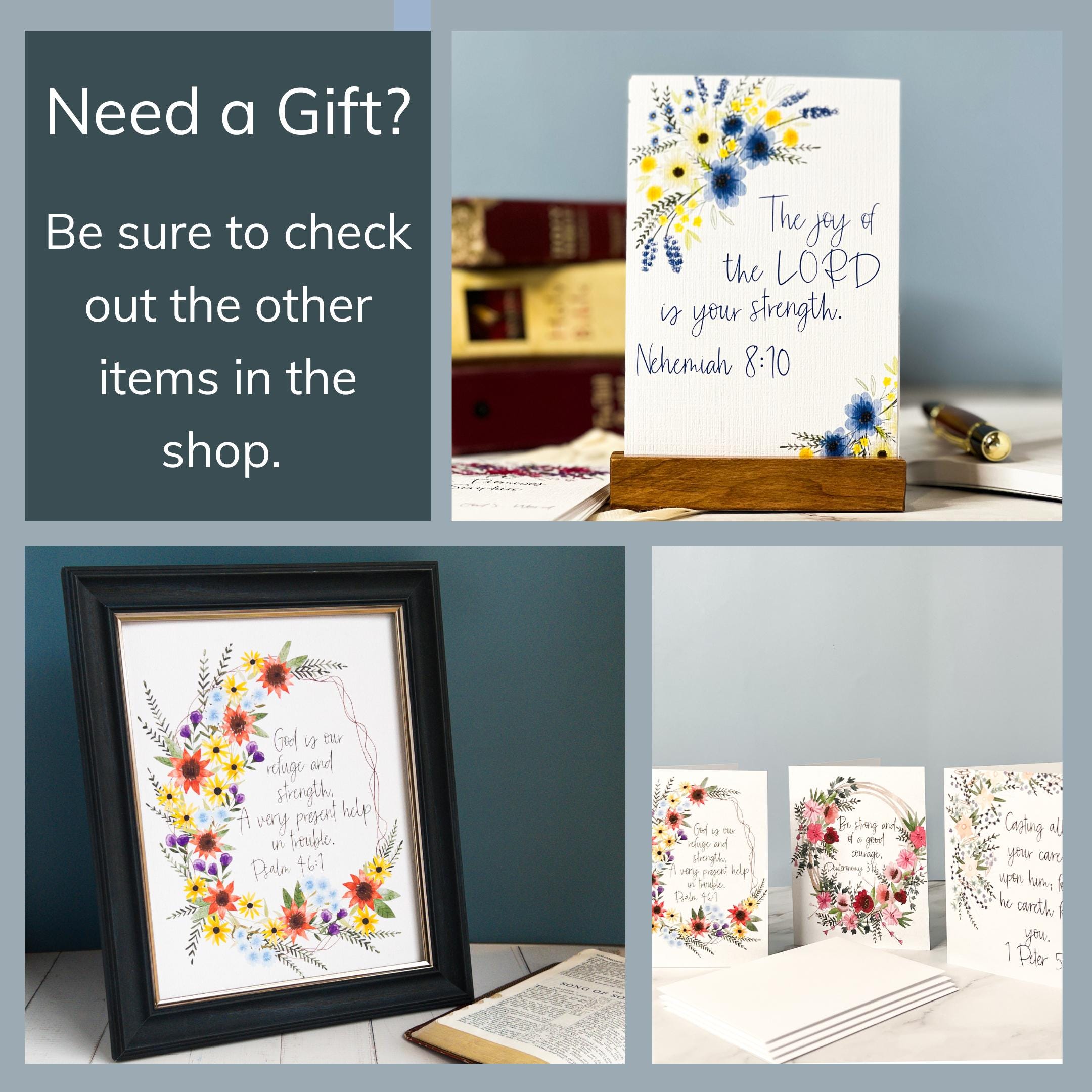 2026 Scripture Desk Calendar | Christian Gift for Women | 12 Months of ...