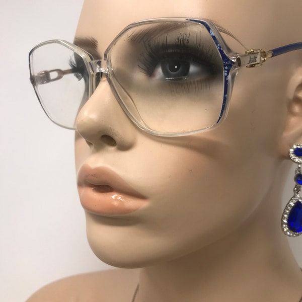 Hexagon Eyeglasses - Etsy