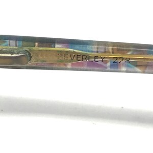 Vintage Beverley 228 Eyeglasses Glasses Frames Clear Square Eyeglasses ...