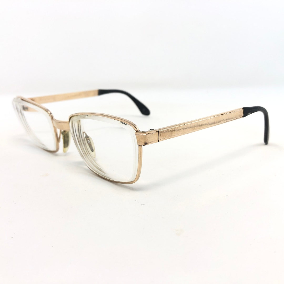 Vintage Viennaline Eyeglasses Glasses Frames Gold Square Eyeglasses ...