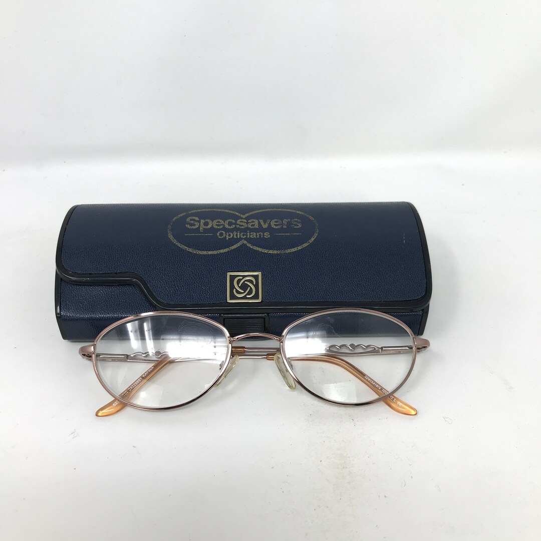 Vintage Specsavers Katina Eyeglasses Glasses Frames Pink Oval ...
