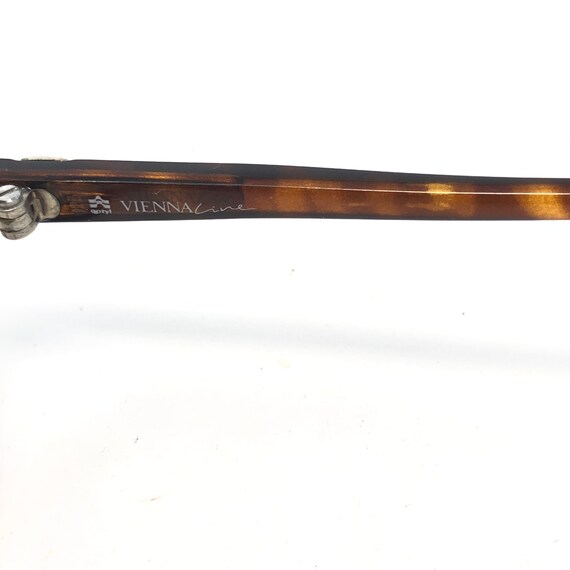 Vintage Vienna Line 1489 Eyeglasses Glasses Frame Bro… - Gem
