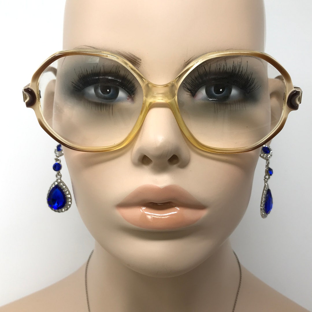 Vintage Margot Brillen Brillengestell Bernstein Braun Platz Gebraucht ...