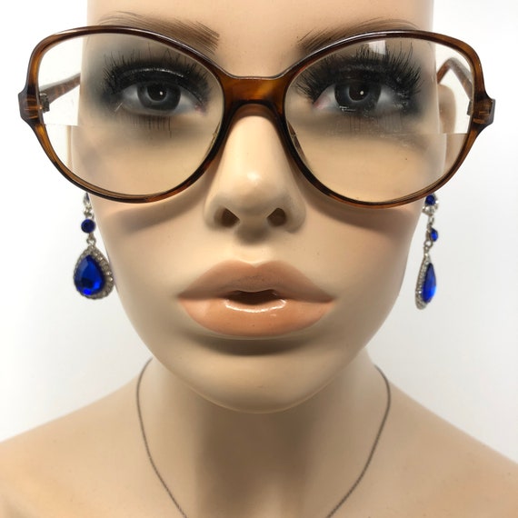 Vintage Vienna Line 1489 Eyeglasses Glasses Frame Bro… - Gem