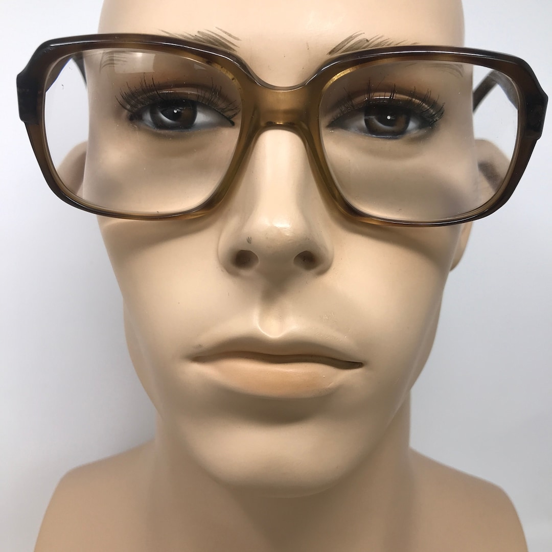 Vintage Royal Richard Eyeglasses Glasses Frames Brown Geek Eyeglasses Frame Retro - Etsy