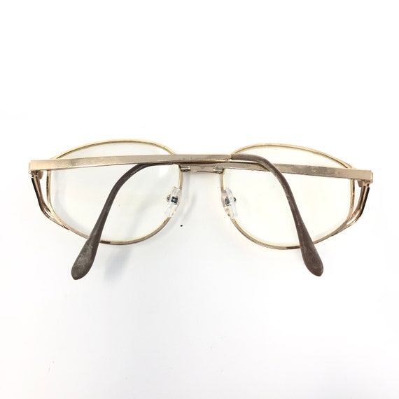 Vintage Mayfair Mod 128 Eyeglasses Glasses Frames Gol… - Gem
