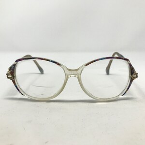 Vintage Beverley 228 Eyeglasses Glasses Frames Clear Square Eyeglasses ...