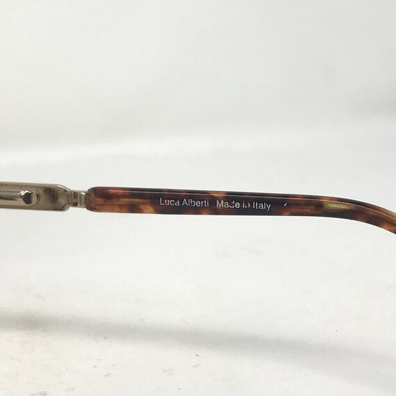 Vintage Luca Alberti 5506 Eyeglasses Frames Brown Tor… - Gem