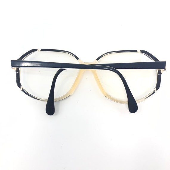 Vintage OWP Design Eyeglasses Glasses Frames Blue Cle… - Gem