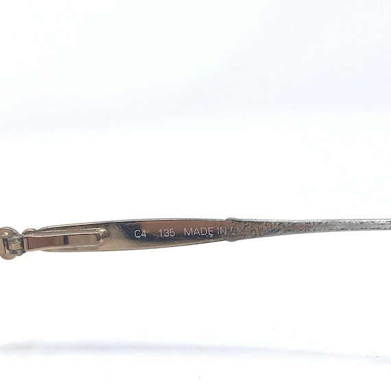 Vintage Pringle 35 Eyeglasses Glasses Frame Bronze Ro… - Gem