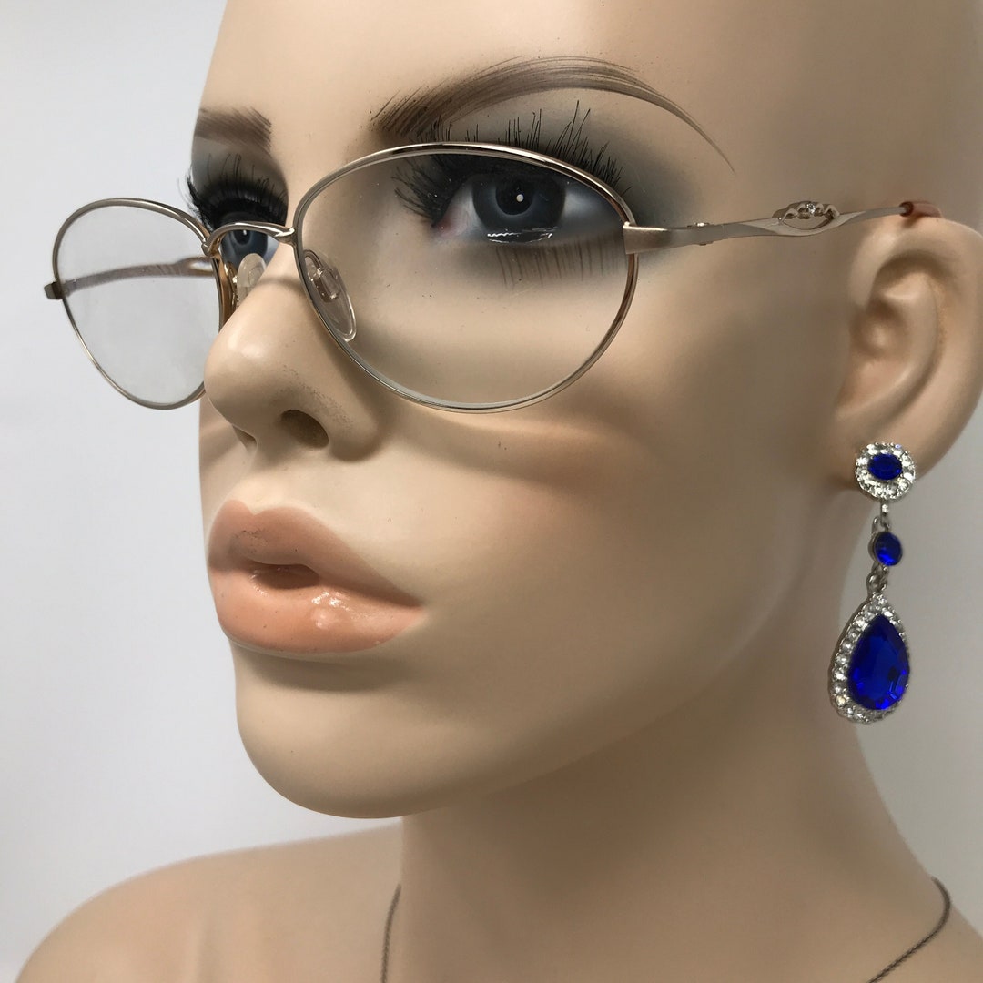 Vintage Specsavers Katina Eyeglasses Glasses Frame Gold Oval Used ...