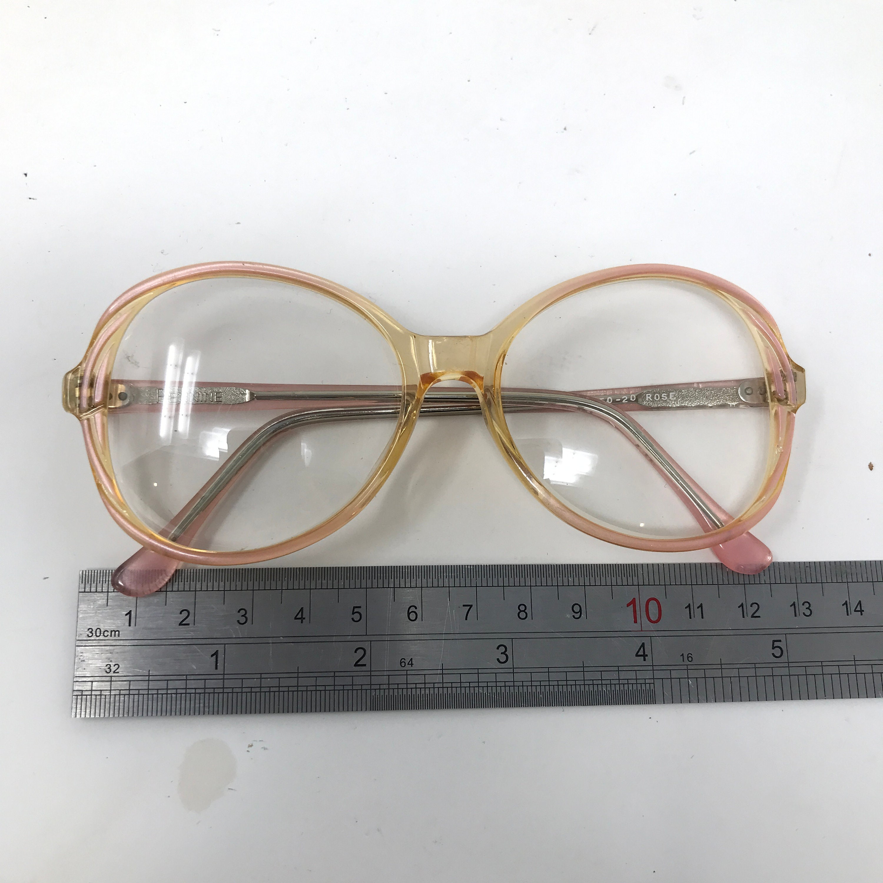 Vintage Pennine Molly Eyeglasses Glasses Frames Pink Rounded - Etsy UK