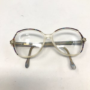 Vintage Beverley 228 Eyeglasses Glasses Frames Clear Square Eyeglasses ...