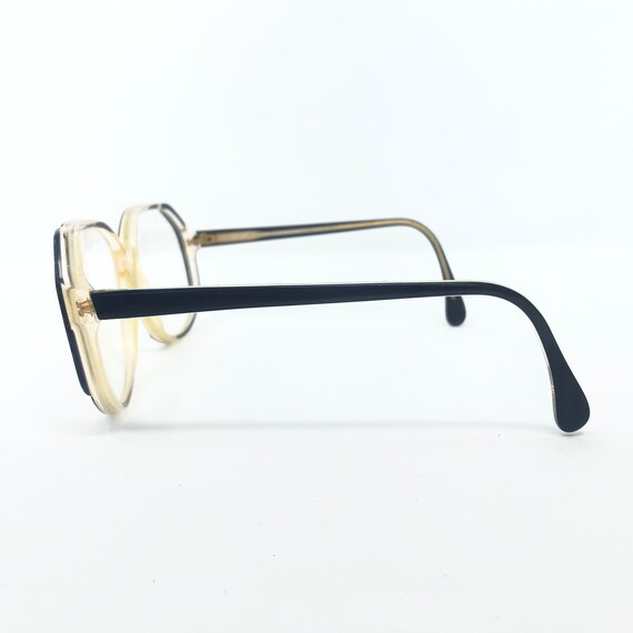 Vintage OWP Design Eyeglasses Glasses Frames Blue Cle… - Gem