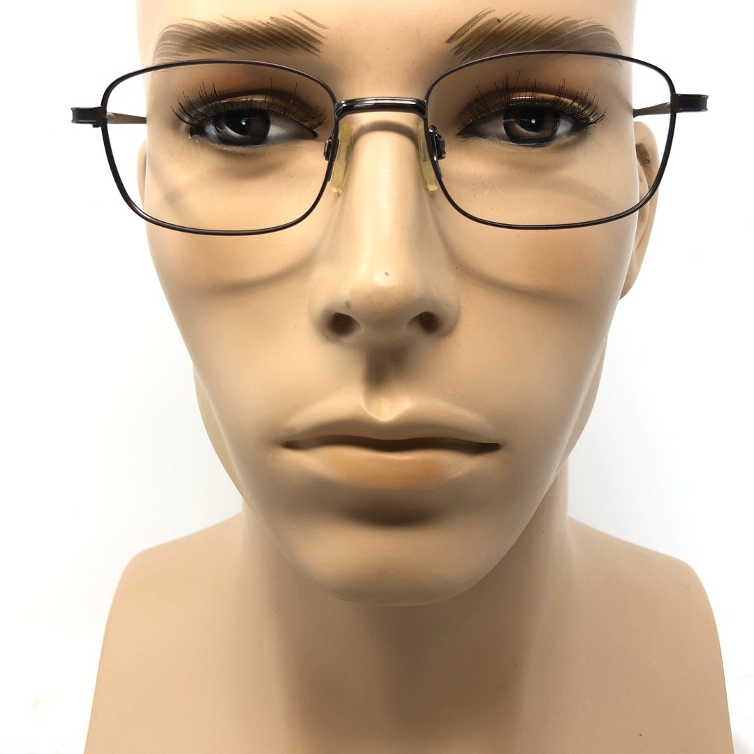 Vintage Specsavers Nigel Eyeglasses Glasses Frames Bronze Square ...