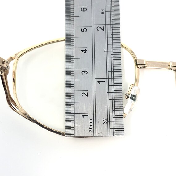 Vintage Mayfair Mod 128 Eyeglasses Glasses Frames Gol… - Gem