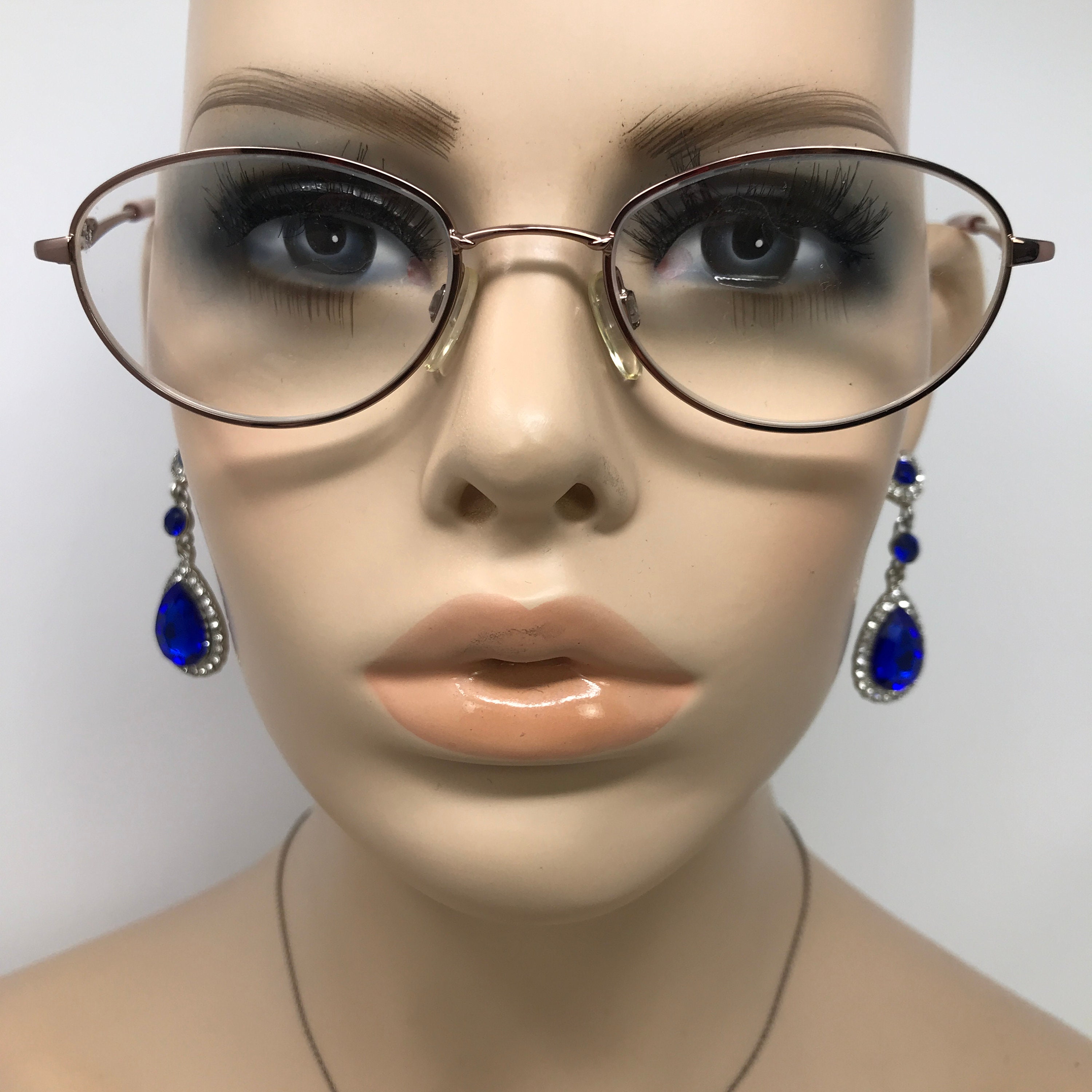 Vintage Specsavers Katina Eyeglasses Glasses Frames Pink Oval ...