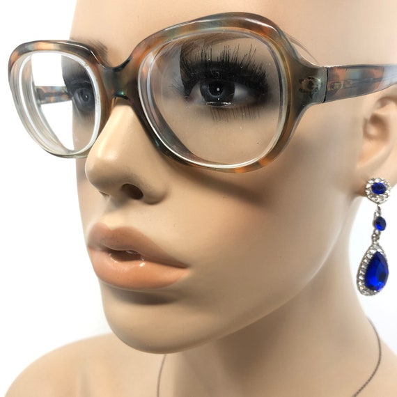 Vintage Horn Rimmed Eyeglasses Glasses Premiere Frame Brown - Etsy