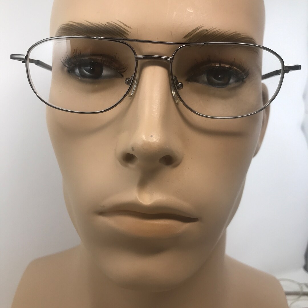 Vintage Regency 112 Eyeglasses Glasses Frames Silver Pilot Oval ...