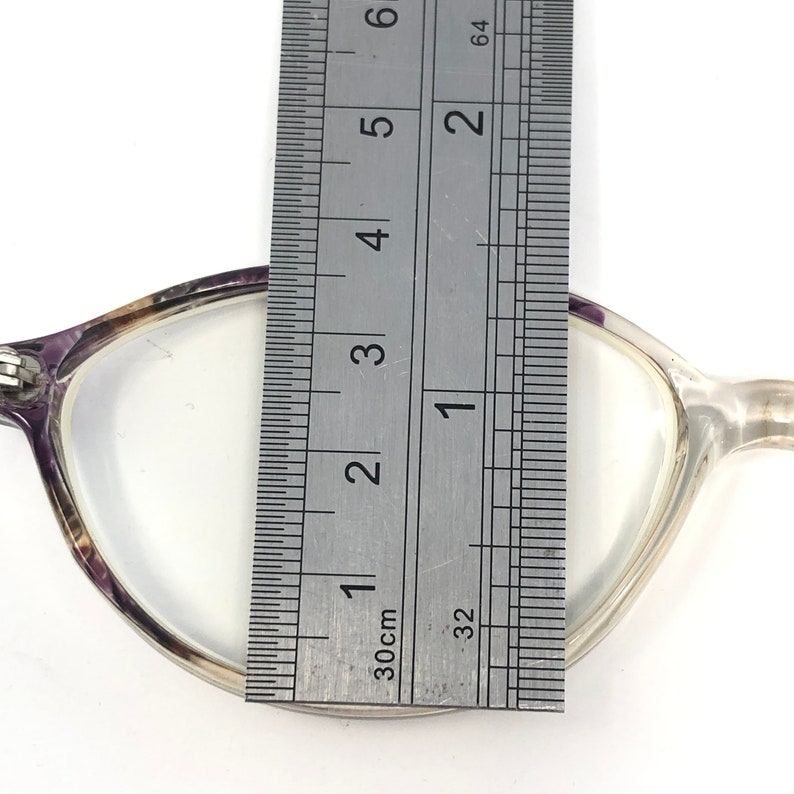 Vintage Zodiac Lorna Eyeglasses Glasses Frames Purple Oval Eyeglasses ...