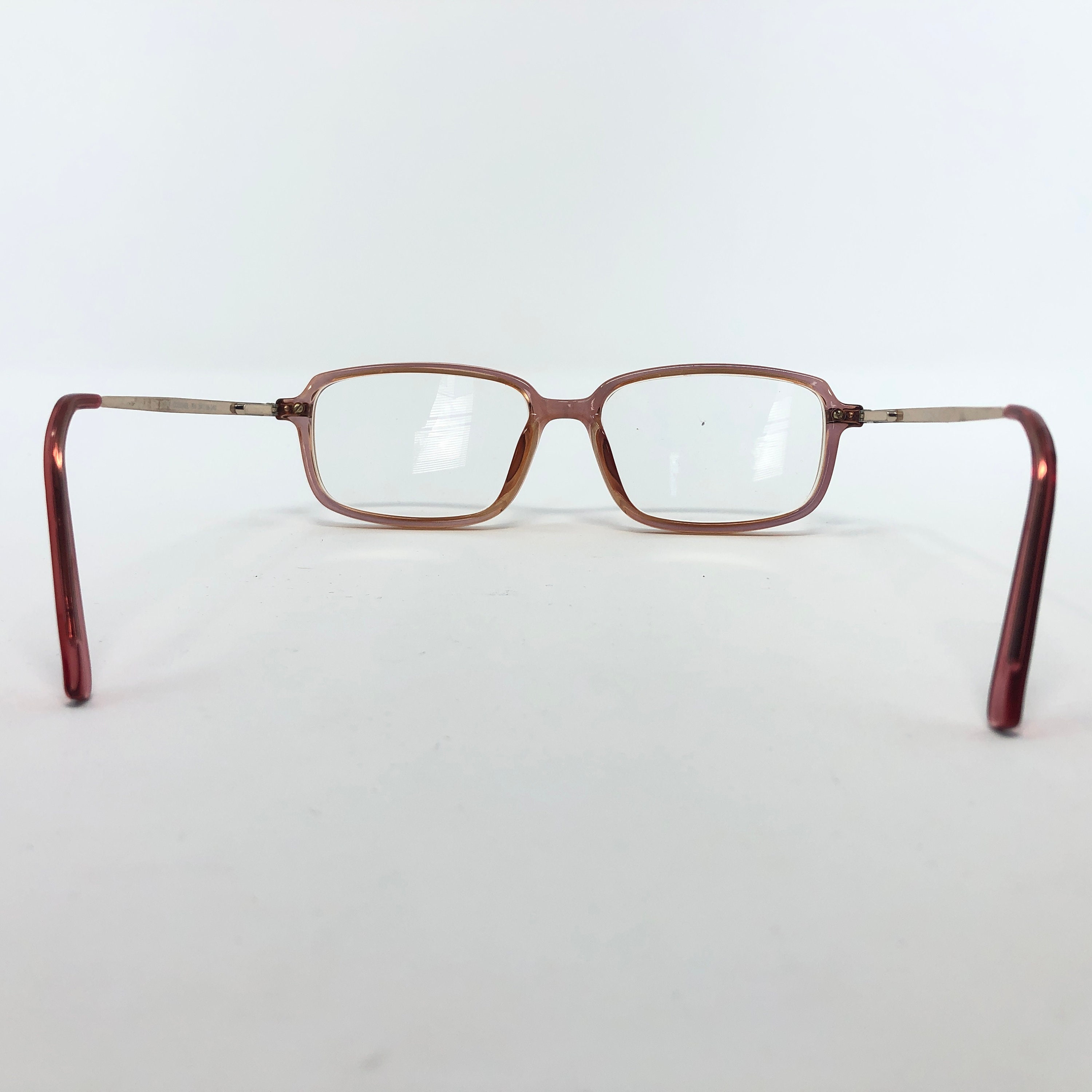 Vintage D&A Colonel Eyeglasses Glasses Frames Brown Square Eyeglasses ...