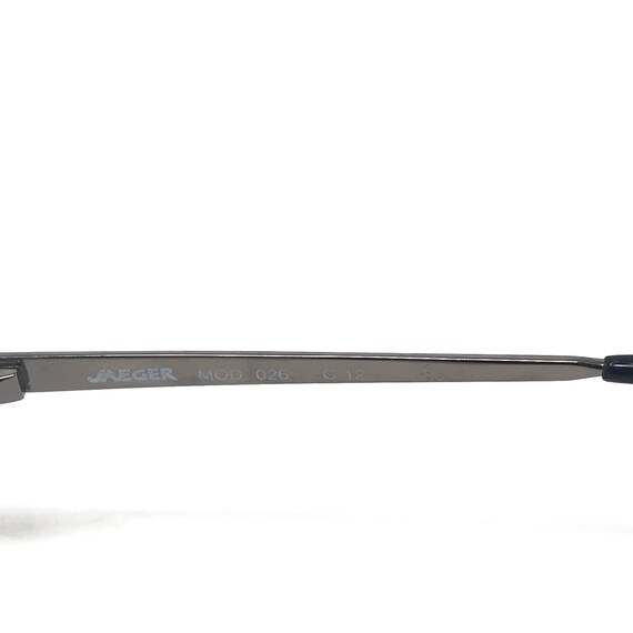 Vintage Jaeger Mod 026 Eyeglasses Glasses Frame Grey … - Gem