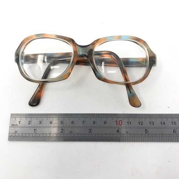 Vintage Horn Rimmed Eyeglasses Glasses Premiere Frame Gem
