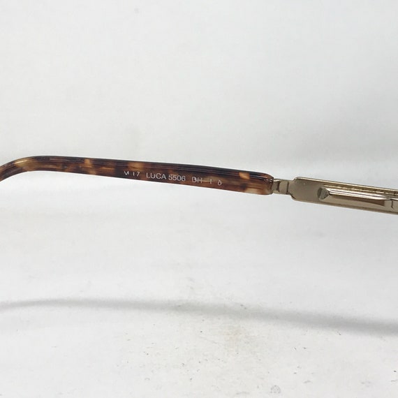 Vintage Luca Alberti 5506 Eyeglasses Frames Brown Tor… - Gem