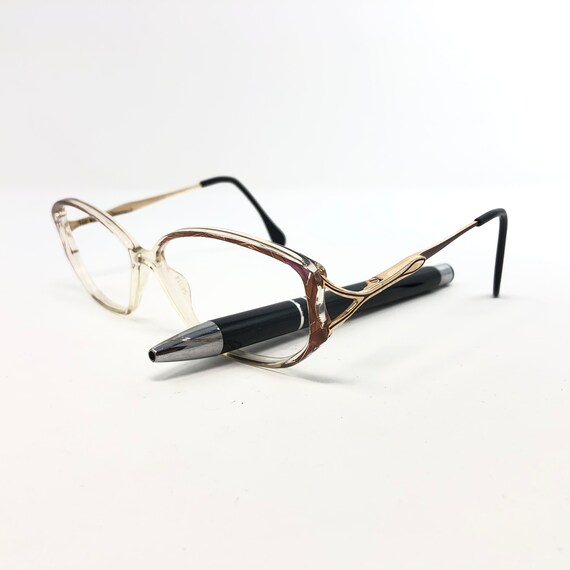 Vintage Stepper SI-87 Eyeglasses Glasses Frames Brown… - Gem