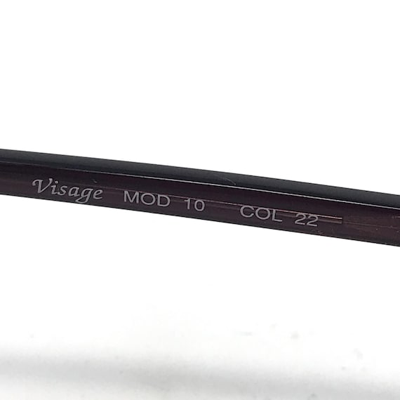 Vintage Visage Mod 10 Eyeglasses Glasses Frames Clear… - Gem