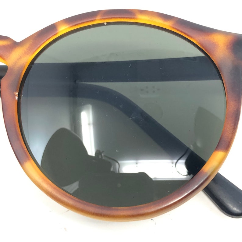 Vintage Foster Grant 25004 Sunglasses Brown Tortoise Round Panto Sun ...