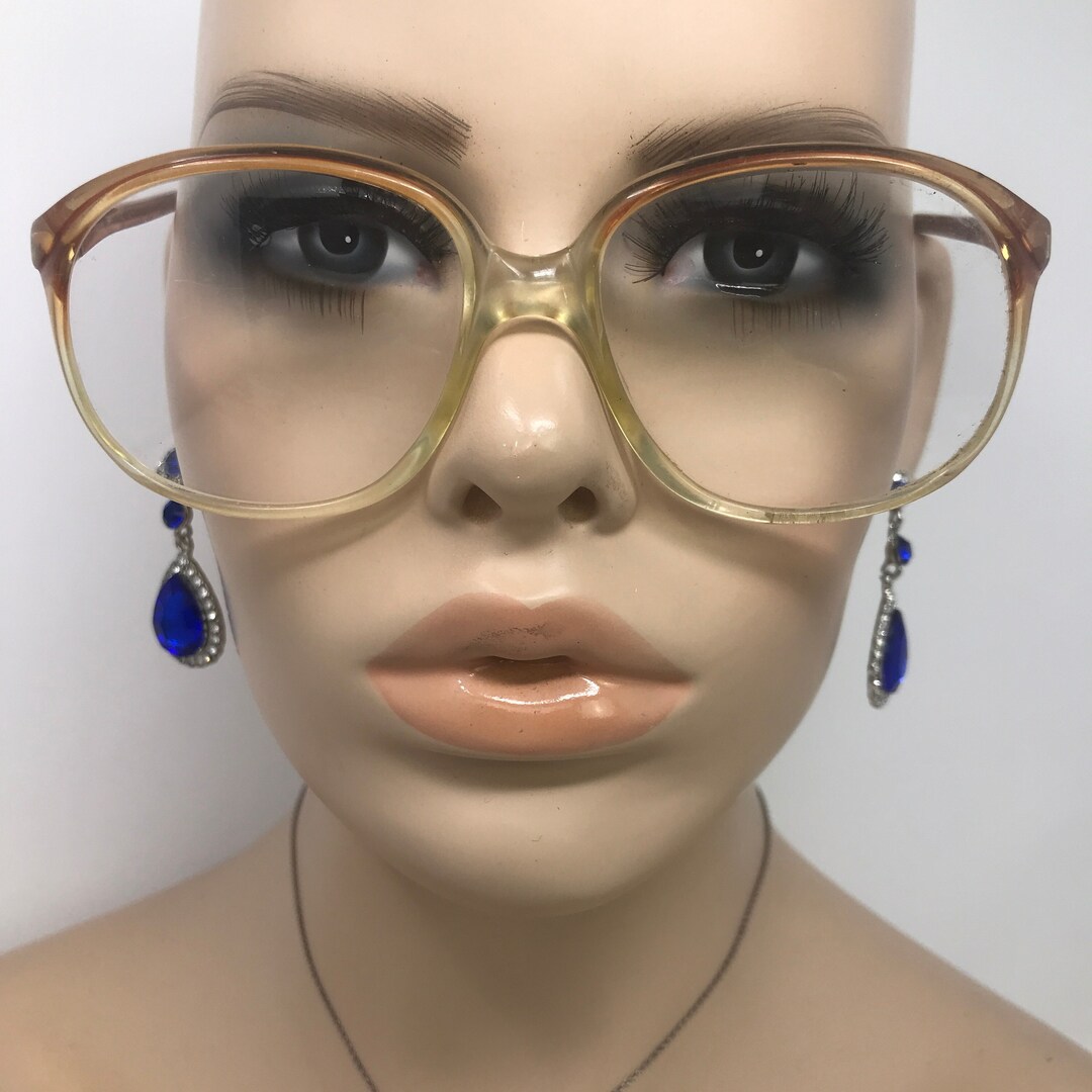 Vintage Hadley Dawn Eyeglasses Glasses Frames Orange Geek Eyeglasses Frame Retro - Etsy