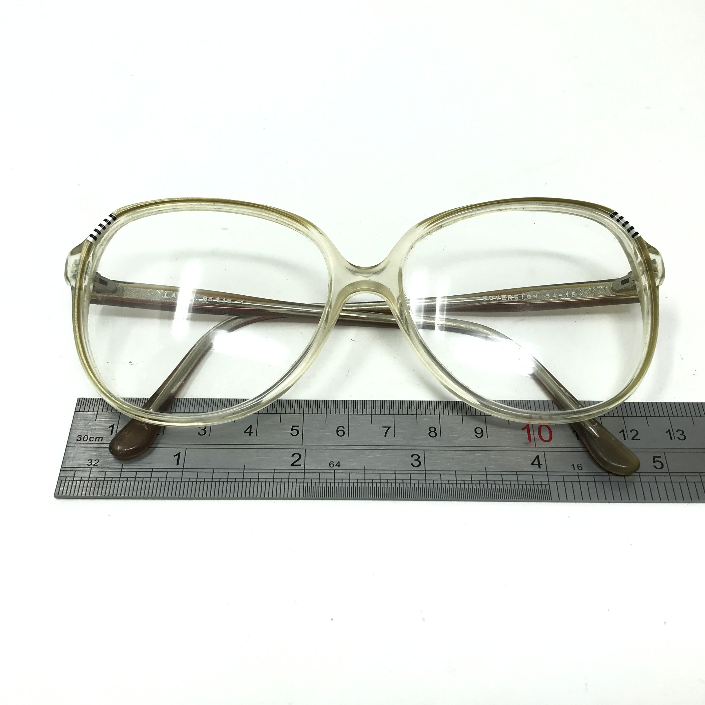 Vintage Sovereign Laura Eyeglasses Glasses Frame Clear Square | Etsy