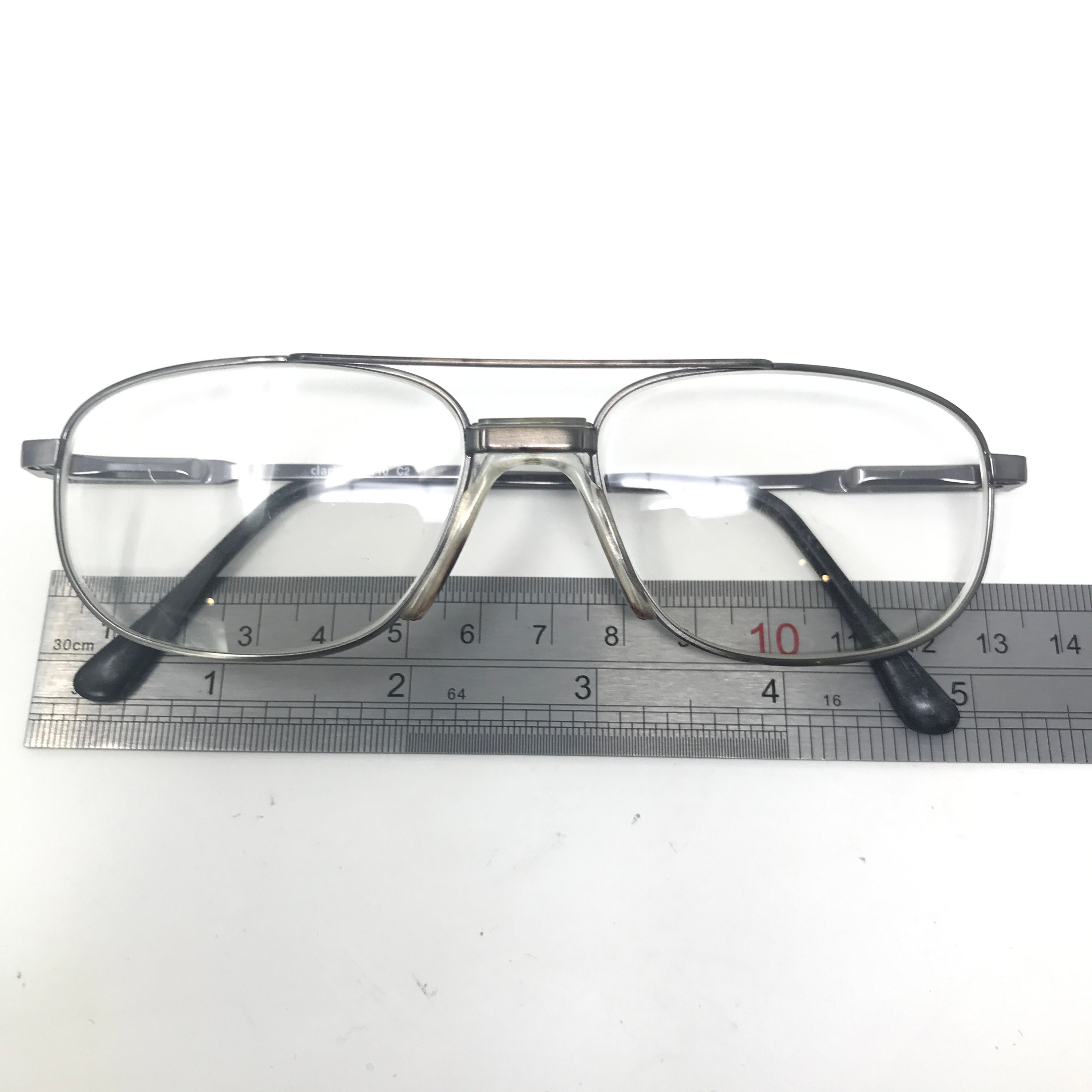 Vintage Clarity C4710 Eyeglasses Glasses Frame Grey Pilot Used - Etsy