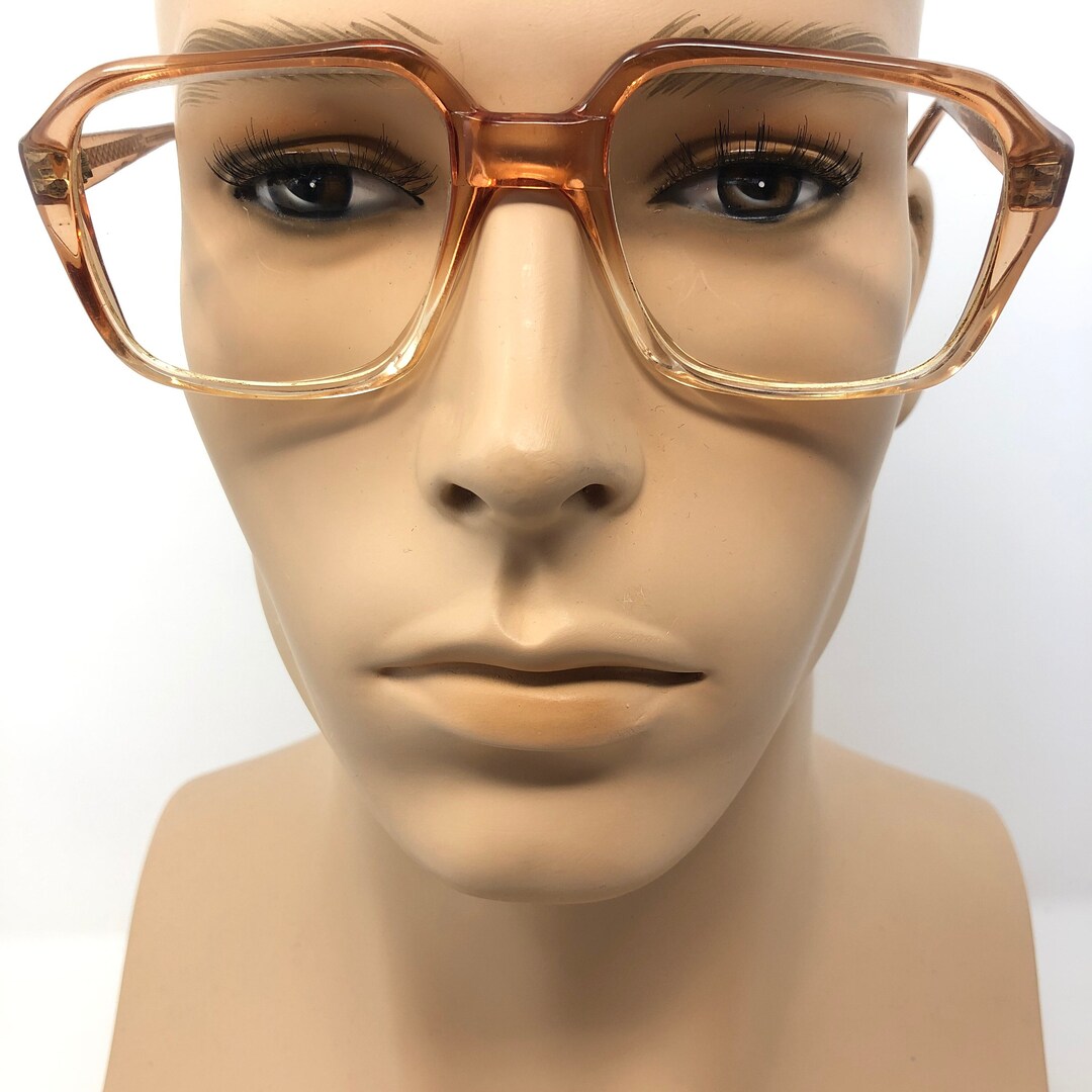 Vintage Louis Stone L.S. 7009 Eyeglasses Glasses Frame Brown Geek Used ...