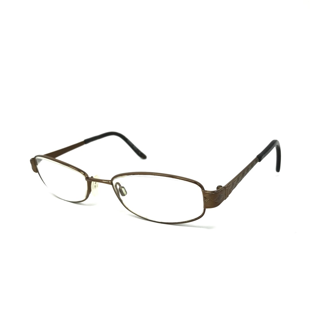 Vintage Specsavers Juanita Eyeglasses Glasses Frames Bronze Oval ...