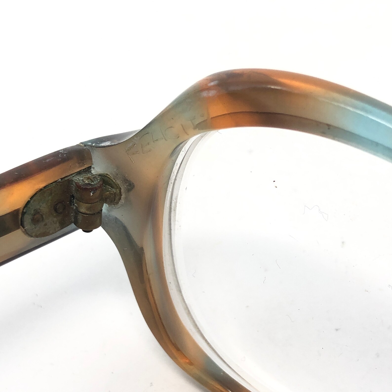 Vintage Horn Rimmed Eyeglasses Glasses Premiere Frame Brown - Etsy