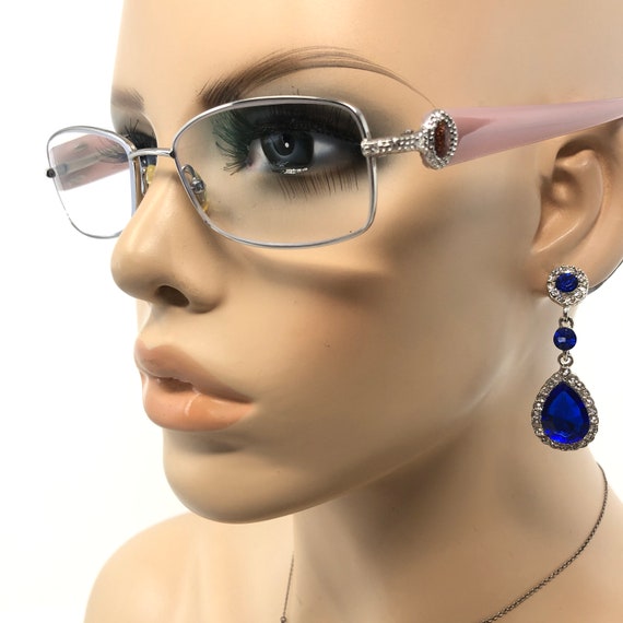 Vintage Janet Reger Mod 4055 Eyeglasses Glasses Frame… - Gem