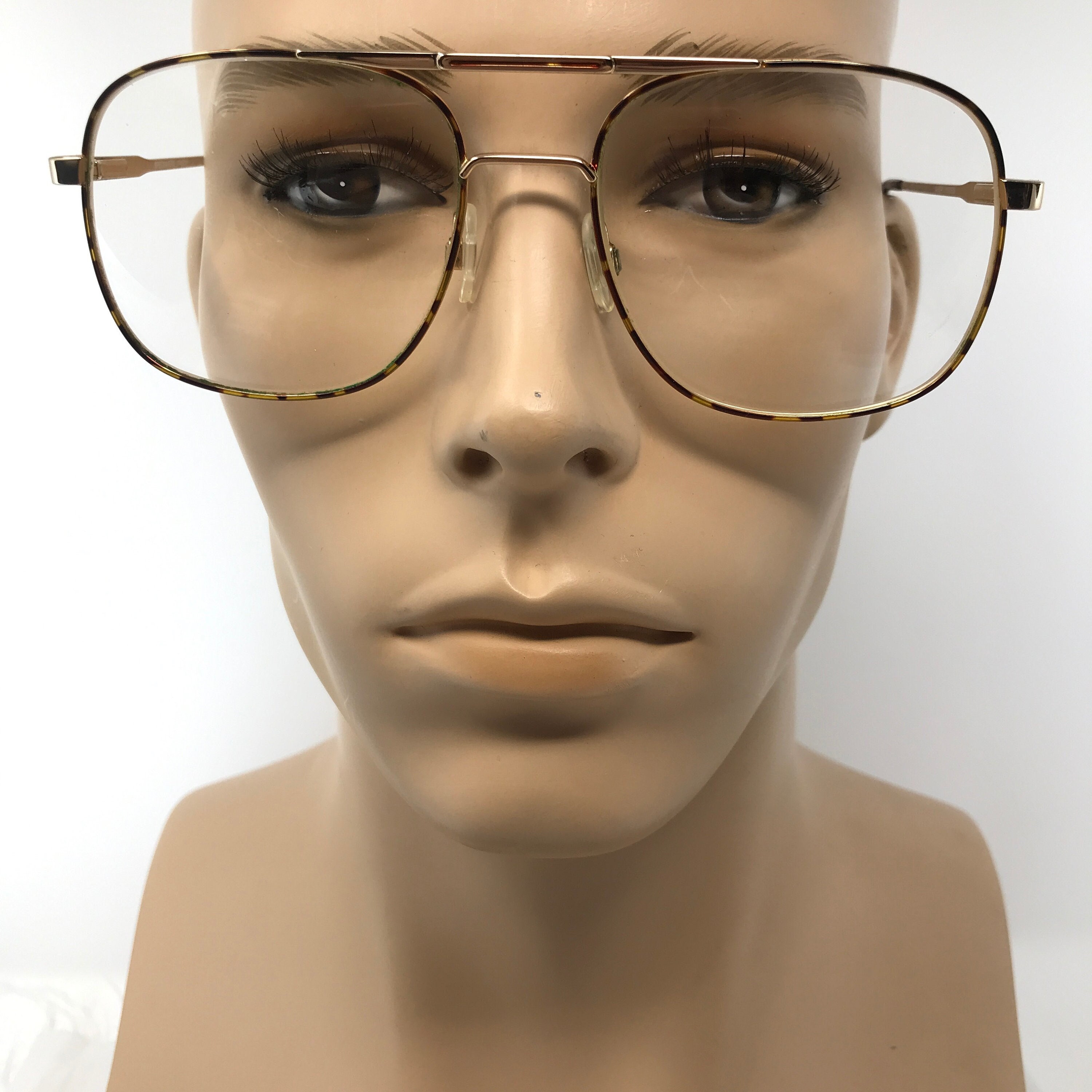 Vintage Specsavers Duke 2 Eyeglasses Glasses Frames Gold Pilot Glasses ...