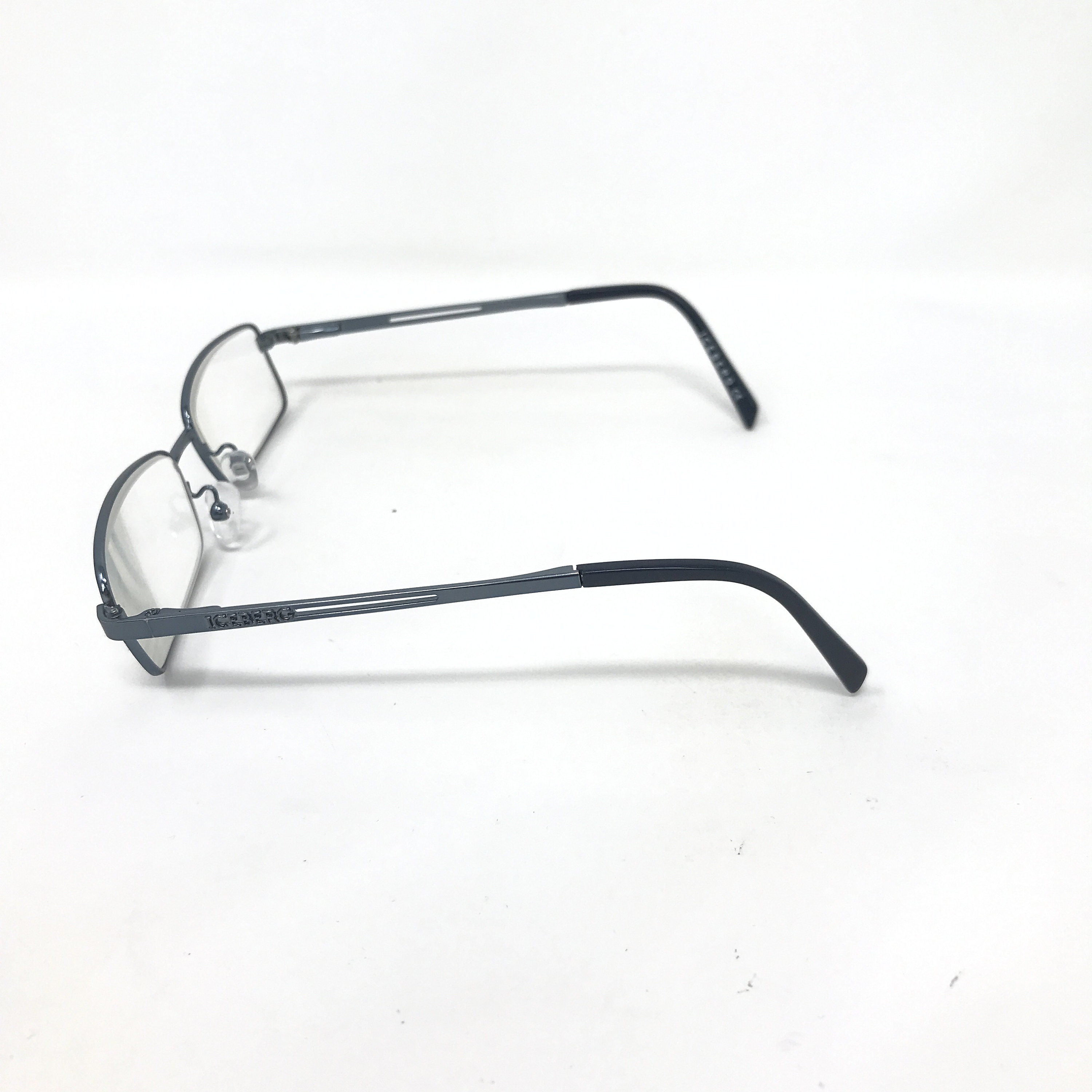 Vintage Iceberg Mod IC071 Eyeglasses Glasses Frame Blue Rectangular ...
